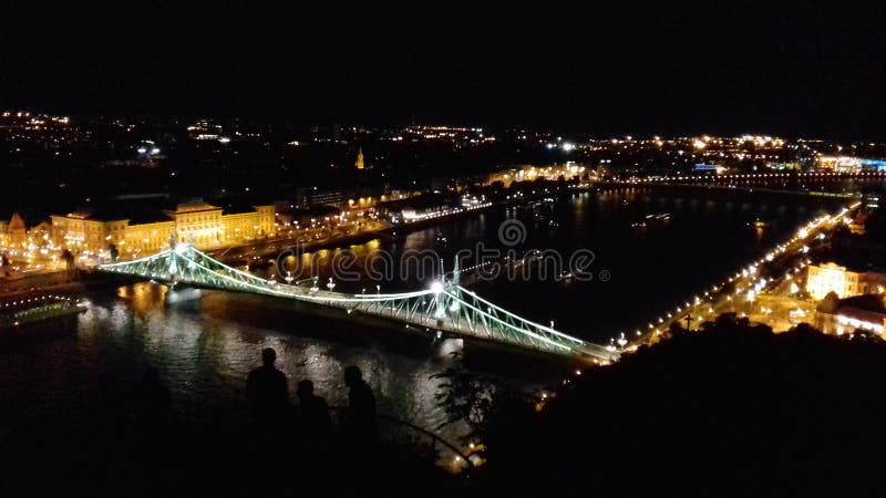 Freedom Bridge stock photo. Image of danube, bridge - 175963754