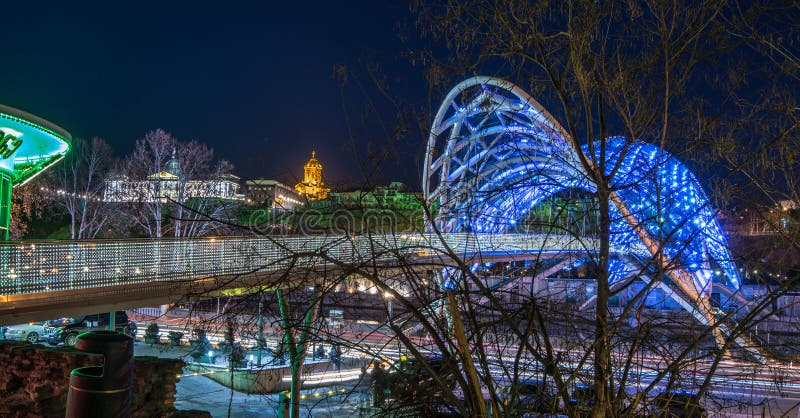 Freedom Bridge of Peace editorial image. Image of georgia - 90651270