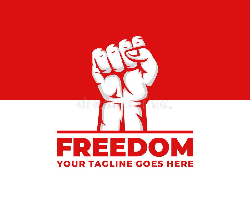 Freedom logo design stock vector. Illustration of propaganda - 269540043