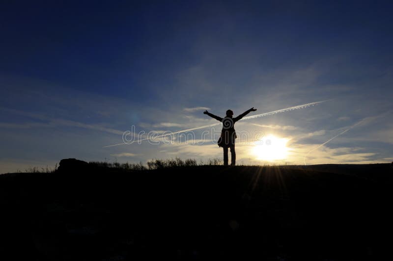 Freedom concept stock photo. Image of believe, active - 17406142