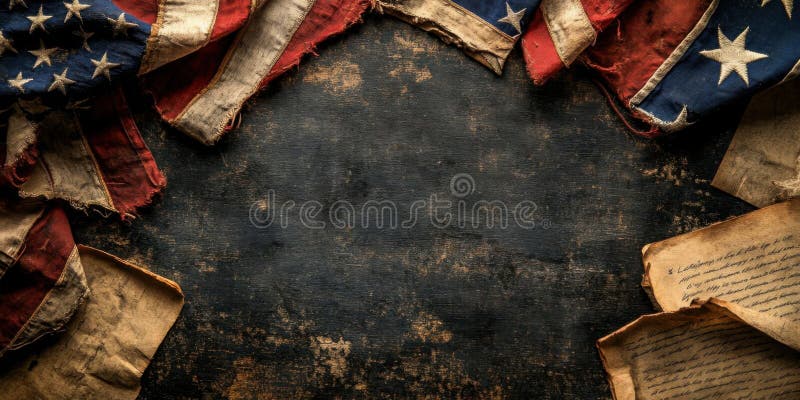 Freedom and Equality, a Historical Tribute Stock Illustration ...