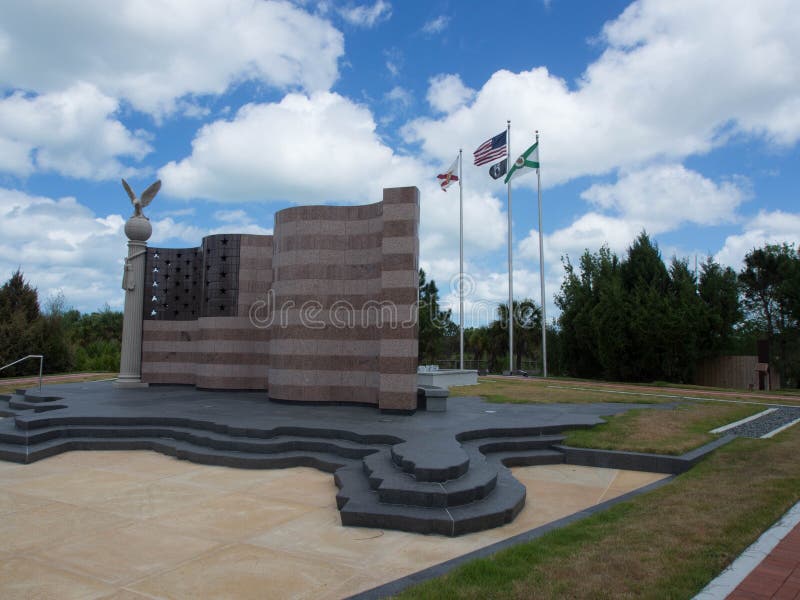 Freedom Flag in Florida editorial stock photo. Image of poles - 101710523
