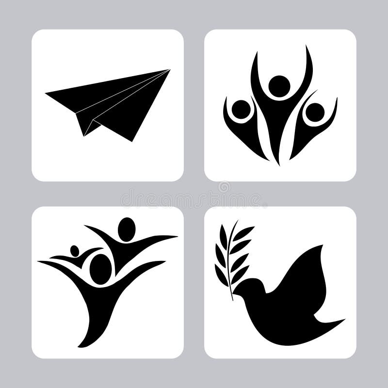 Freedom icons design stock vector. Illustration of active - 63076338