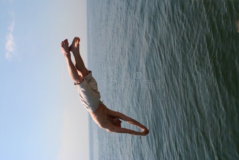 Freedom of jump stock image. Image of energy, athletic - 1038981