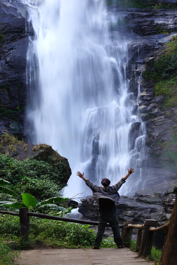 Man in freedom stock photo. Image of sunshine, view, freedom - 19010306