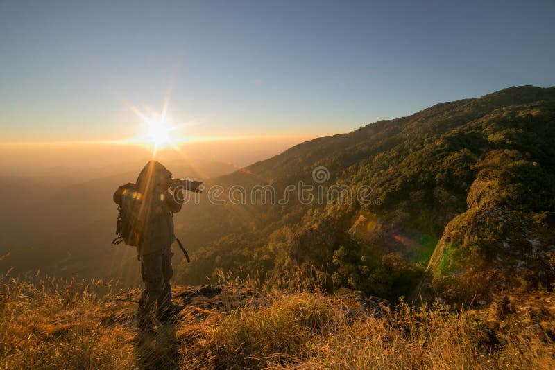 Freedom on peak stock image. Image of peace, leisure - 59680123