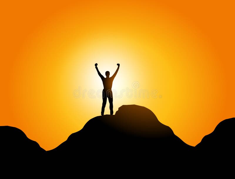 Success 1 stock photo. Image of gratitude, glory, feel - 6414942