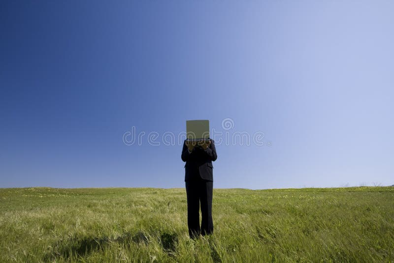Freedom to work stock photo. Image of notebook, assistance - 8839902