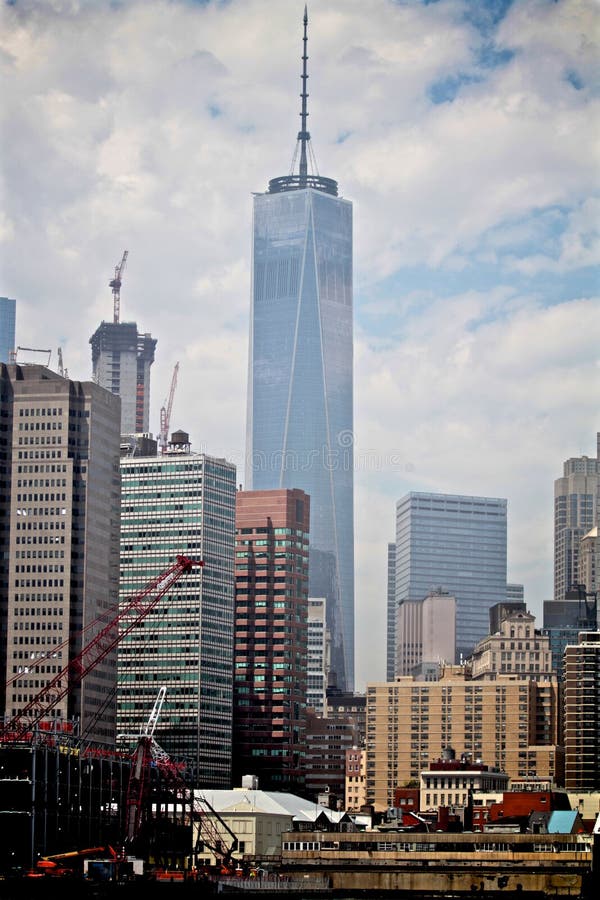 Freedom Tower fotografia editorial. Obraz złożonej z sceniczny - 94355612