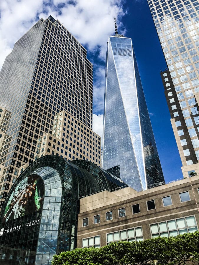 The Freedom Tower, Manhattan, NYC. Editorial Photo - Image of manhattan ...