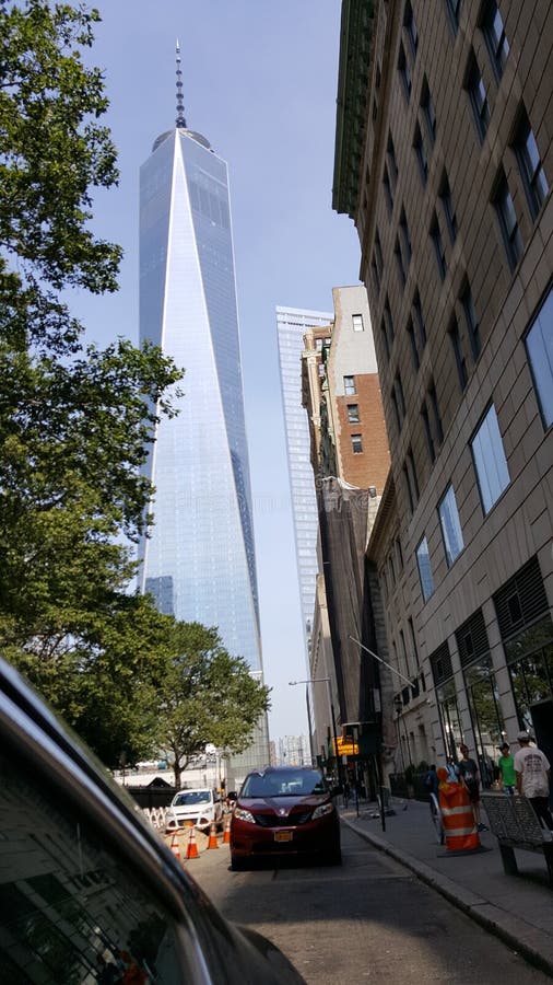 Freedom tower editorial image. Image of manhatten, tower - 85595505