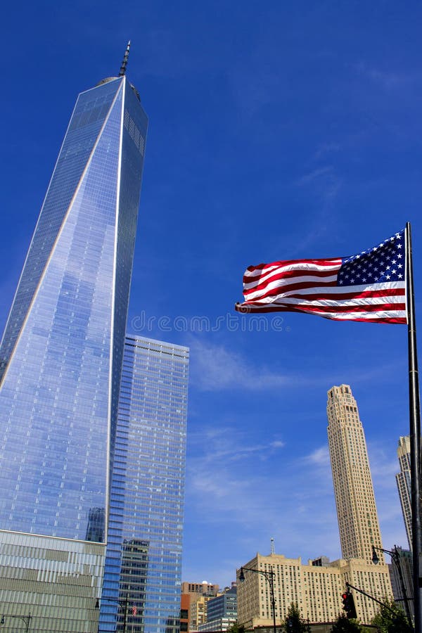 Freedom Tower New York City Editorial Image - Image of urban, threat ...