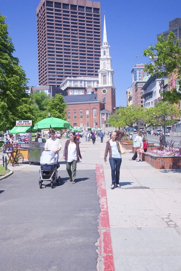 Freedom Trail editorial stock photo. Image of people - 26127788