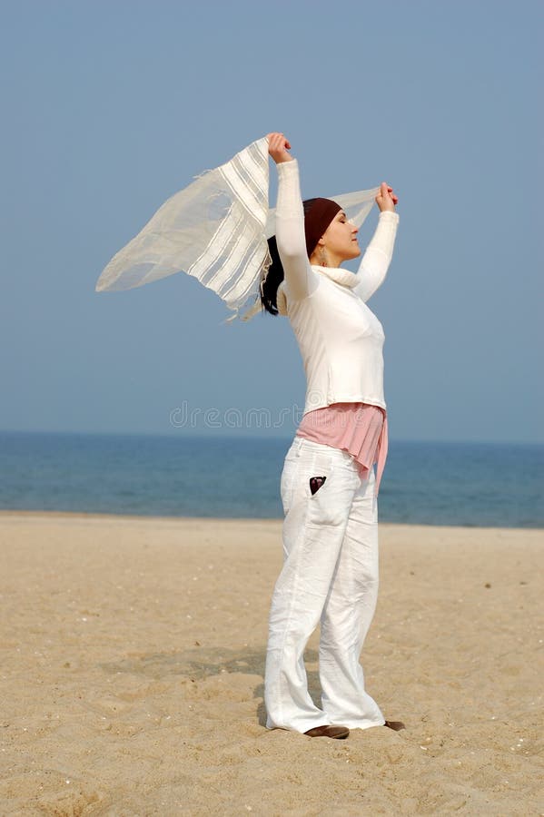 Freedom woman stock image. Image of beautiful, attractive - 4931203