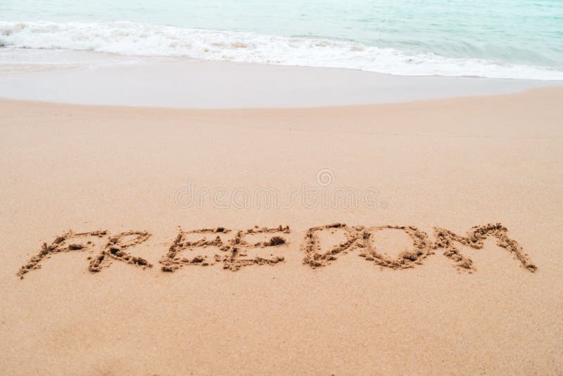 Freedom Word Art stock image. Image of country, america - 13385817