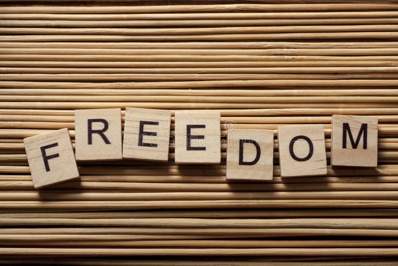 FREEDOM Word Written on Wood Abc Cubes at Wooden Background Stock Image ... FREEDOM Word Written on Wood Abc Cubes at Wooden Background Stock Image ...