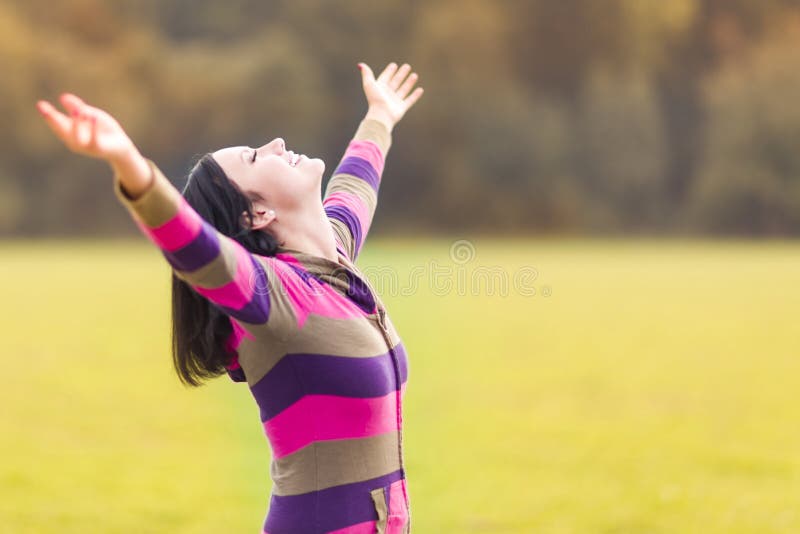 Freedom stock photo. Image of people, outdoors, person - 85001776