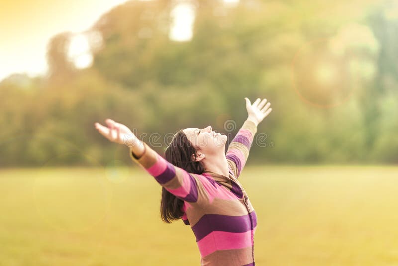 Freedom stock image. Image of cheerful, caucasian, people - 85002461