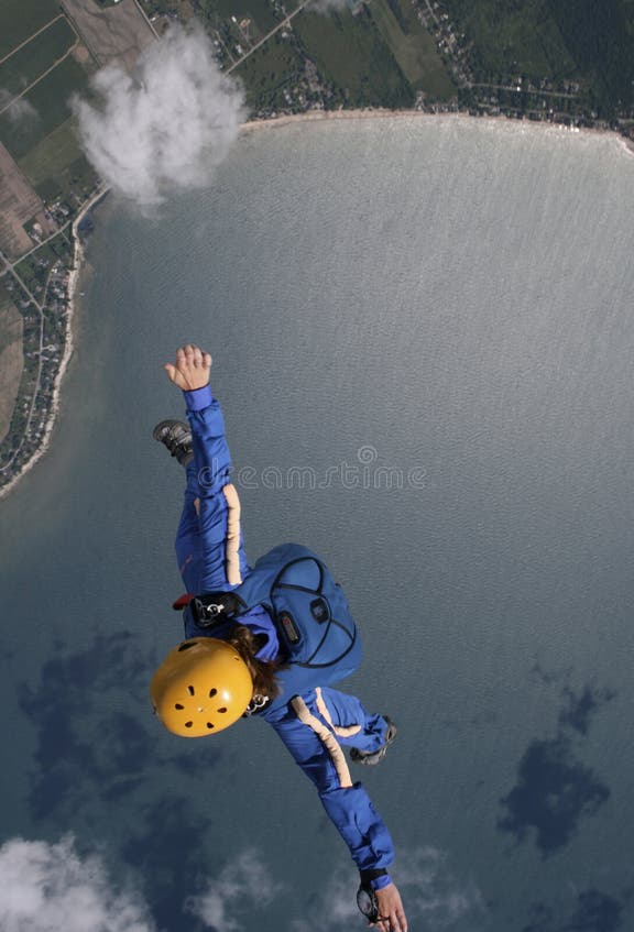 Freefalling over water stock image. Image of summer, flight - 30764711
