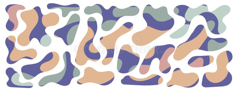 Freeform Blob Shapes. Abstracts Amoeba Shapes, Freeform Organic ...