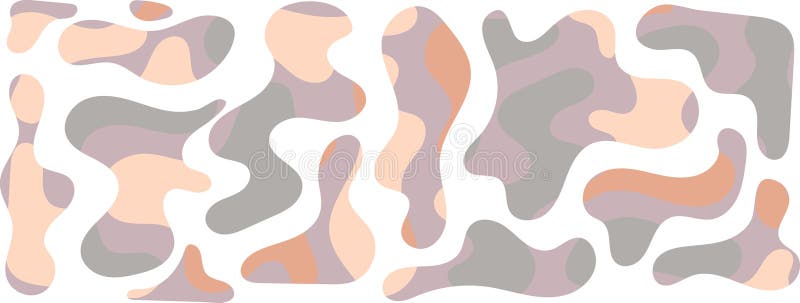 Freeform Blob Shapes. Abstracts Amoeba Shapes, Freeform Organic ...