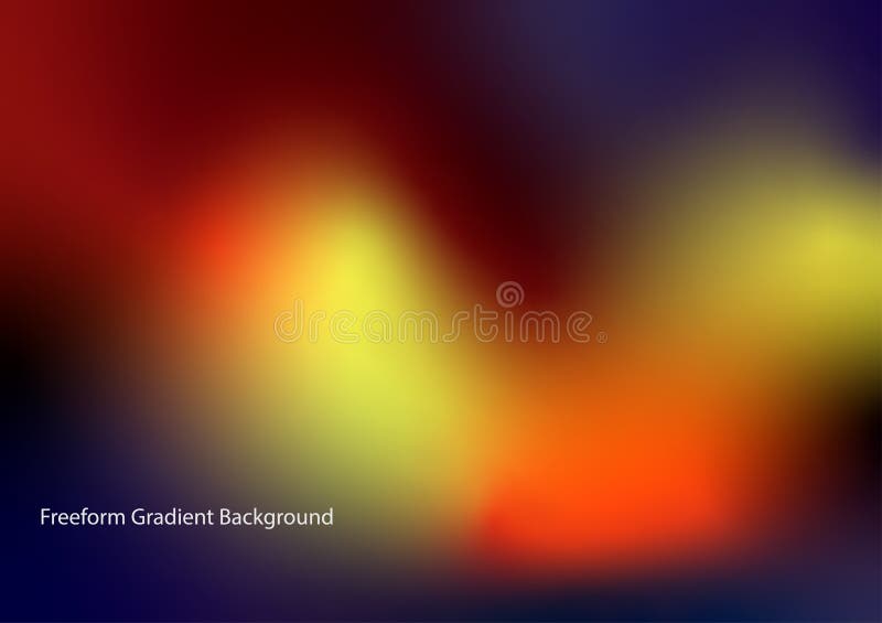 Freeform Gradient Blur Background Stock Illustration - Illustration of ...