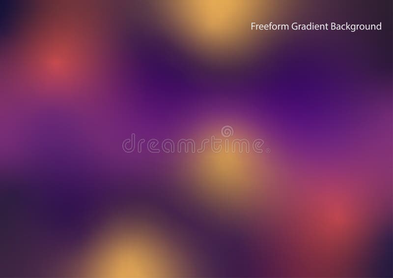 Freeform Gradient Blur Background Stock Illustration - Illustration of ...