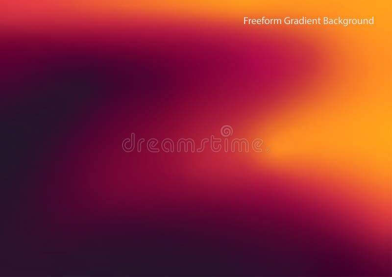 Freeform Gradient Blur Background Stock Illustration - Illustration of ...
