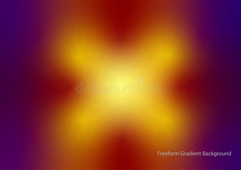 Freeform Gradient Blur Background Stock Vector Illustration Of