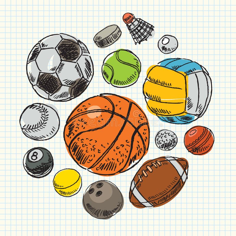 Ball Sketch Stock Illustrations – 67,919 Ball Sketch Stock ...