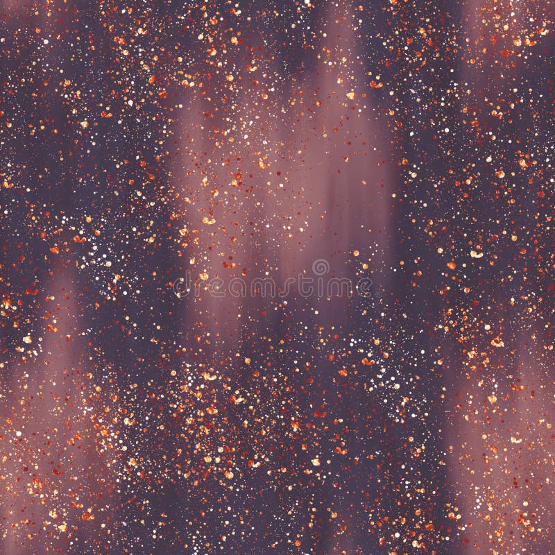 Freehand Seamless Pattern with Glitter. Abstract Spray Background Stock ...