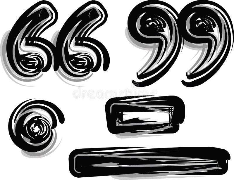 Freehand Symbol stock vector. Illustration of hand, calligraphy - 101345602