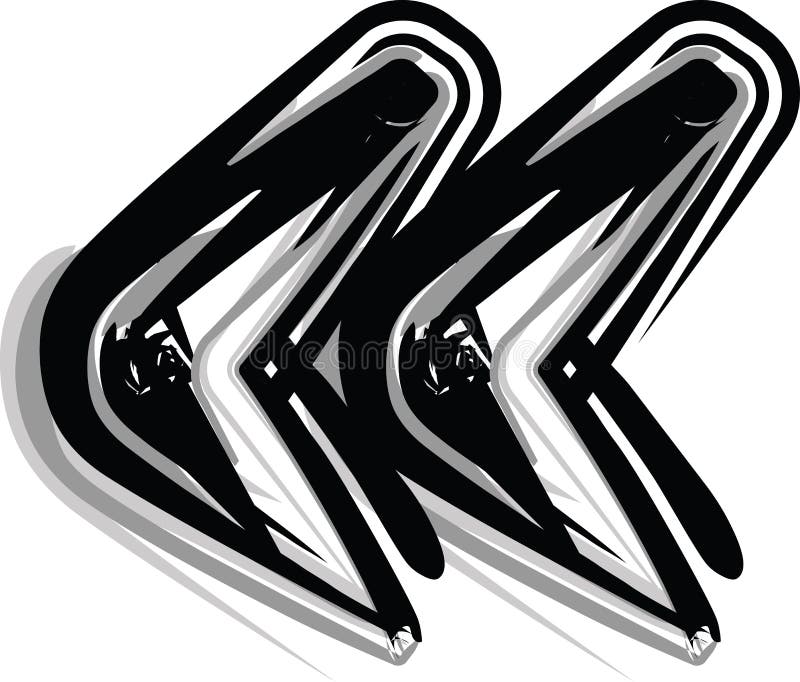 Freehand Symbol stock vector. Illustration of drawn - 101347310