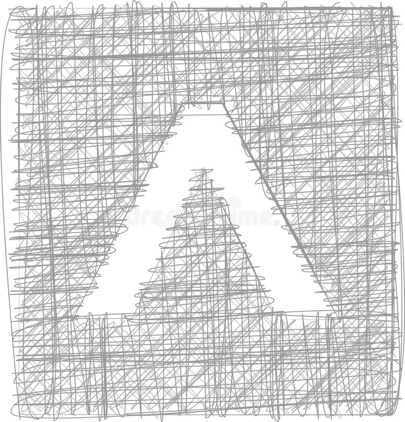 Freehand Symbol stock vector. Illustration of accent - 101206477