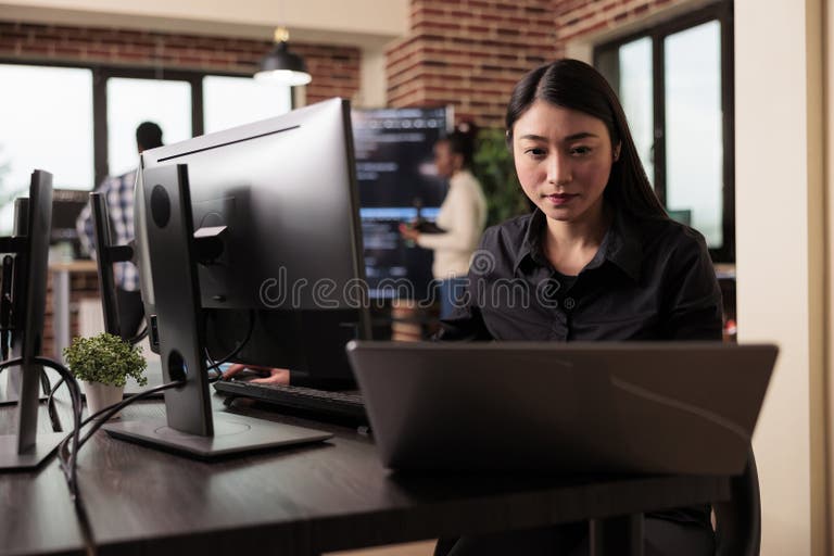 Freelance Coder Typing Machine Learning Server Code Stock Photo - Image of data, typing: 280347888