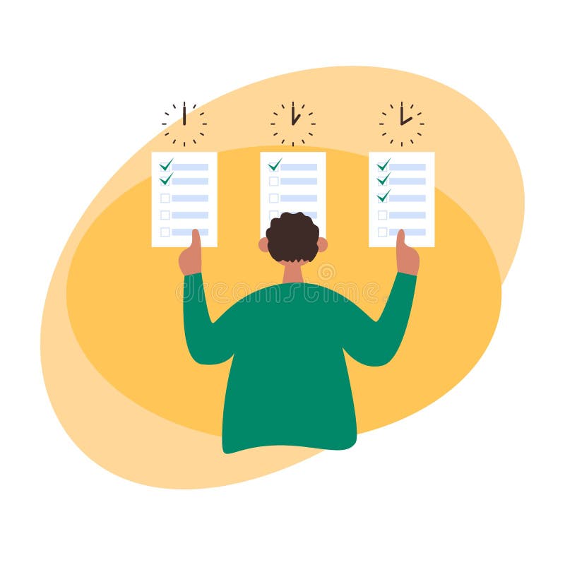 Tasks Cartoon Stock Illustrations – 2,166 Tasks Cartoon Stock ...