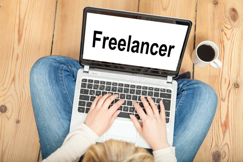 Freelancer stock foto. Image of internet, bevat, vertrouwend - 69897268