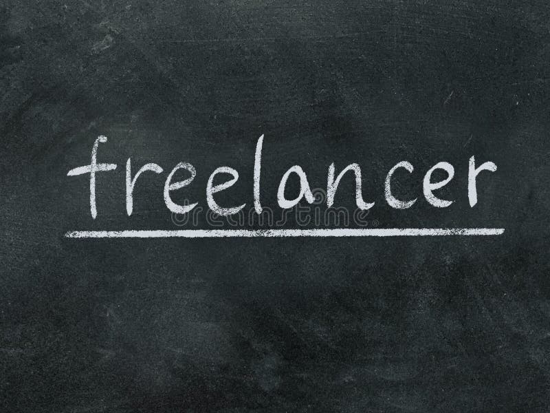 Freelancer stock photo. Image of concept, abstract, word - 226304346