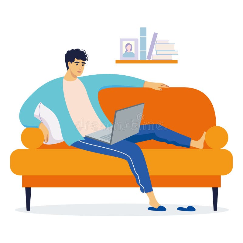 Relaxed Accountant Computer Stock Illustrations – 13 Relaxed Accountant ...