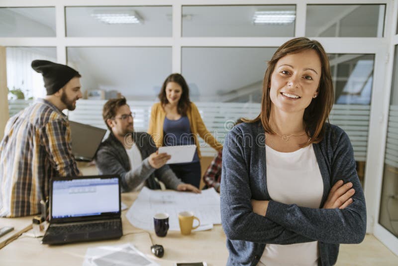 Freelancer in the Office stock photo. Image of architect - 88658920