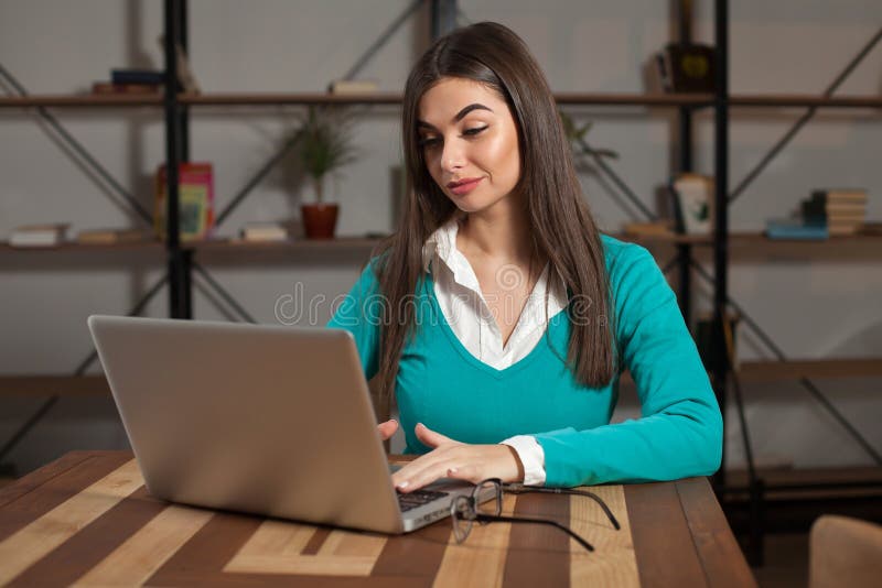 Freelancer at the table stock photo. Image of human, person - 67496376