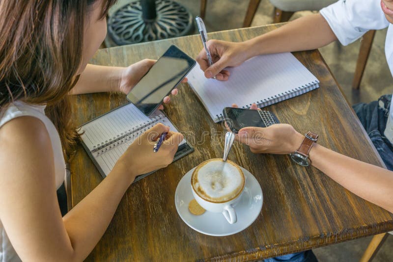 Freelancer Working in a Team Stock Photo - Image of colleagues, modern ...