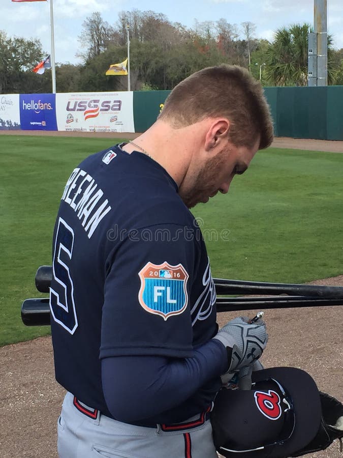 Freeman fotografía editorial. Imagen de jugador, freeman - 68049697