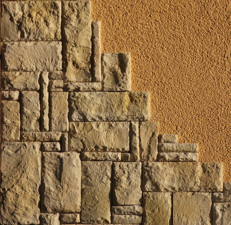 Freestone Wall and Plaster stock illustration. Illustration of feature ...