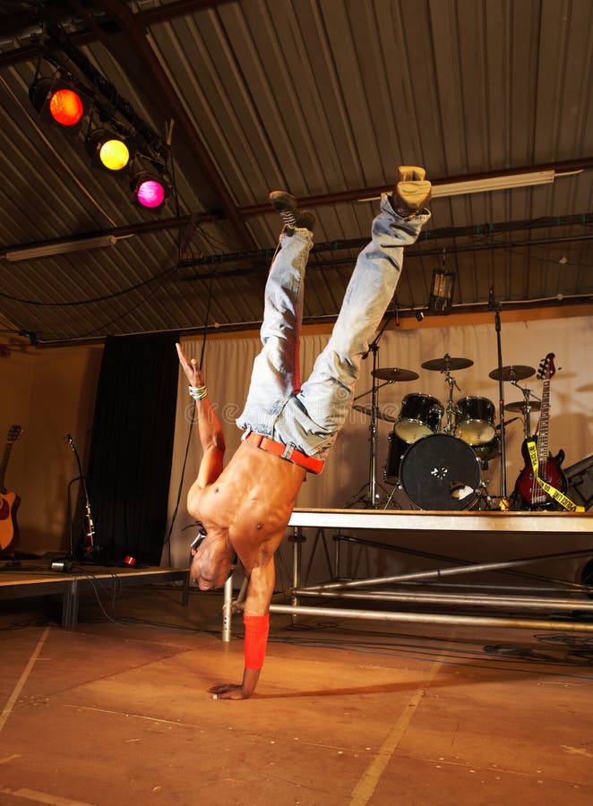 Freestyle hip-hop dancer stock image. Image of adult - 12868923