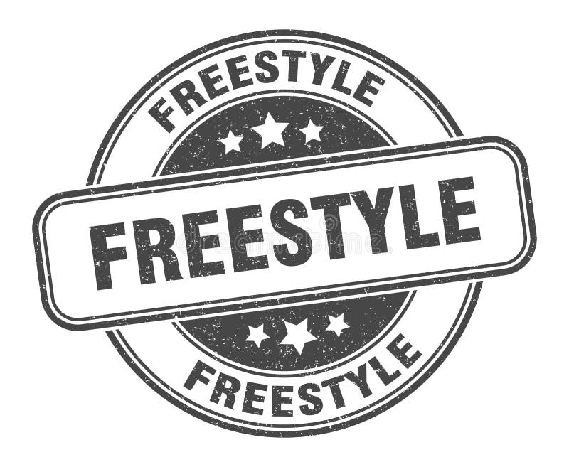 Freestyle Stamp. Freestyle Round Grunge Sign Stock Vector ...