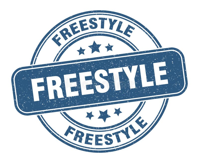 Freestyle Stamp. Freestyle Round Grunge Sign Stock Vector ...