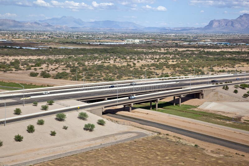 Freeway Bridge stock image. Image of ramp, cross, road - 28944725