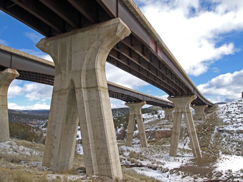 Freeway Bridge stock image. Image of transportation, abutment - 29260243
