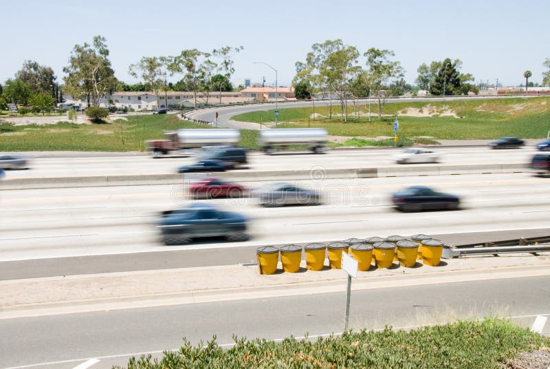 Freeway and cars stock photo. Image of automobiles, drive - 5596092